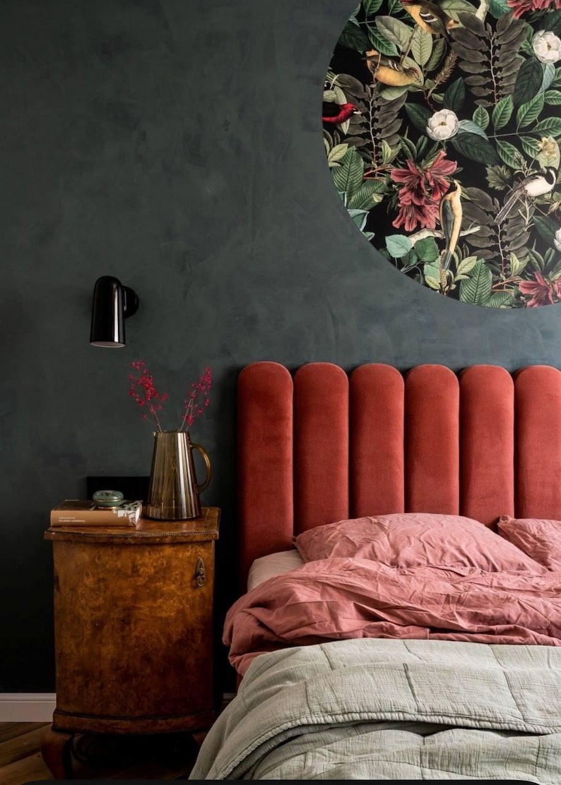 Luxury Upholstered Wall Panels – Custom Soft Padded Headboard Wall Art ...