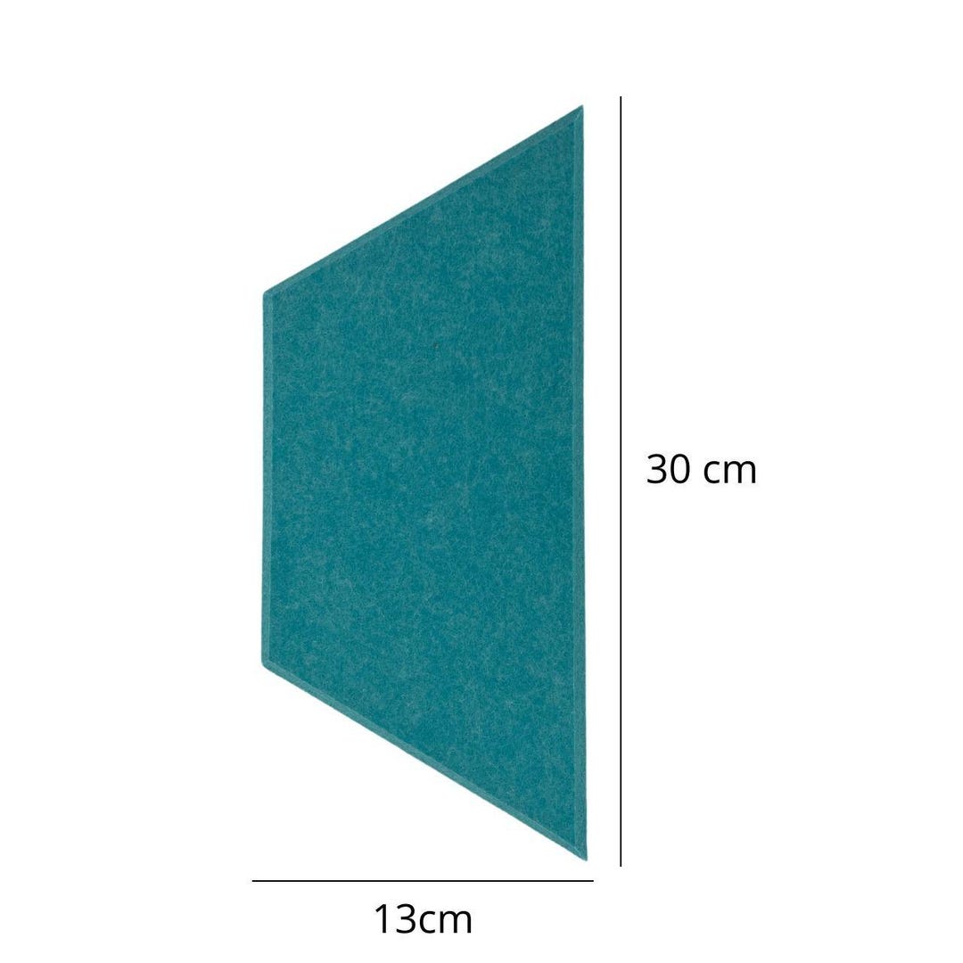 Felt Block Wall Panels(acoustic & Decorative Panels)half Hexagons Felt ...