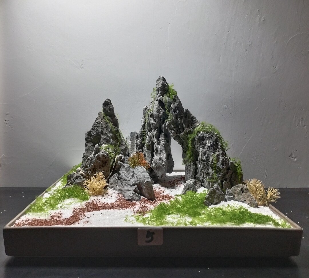 Preview - Mountainscape - Seiryu Bonsai - Rock Zen Garden - Self Build ...