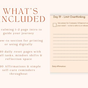 30 Day Life Reset Digital Download - Etsy