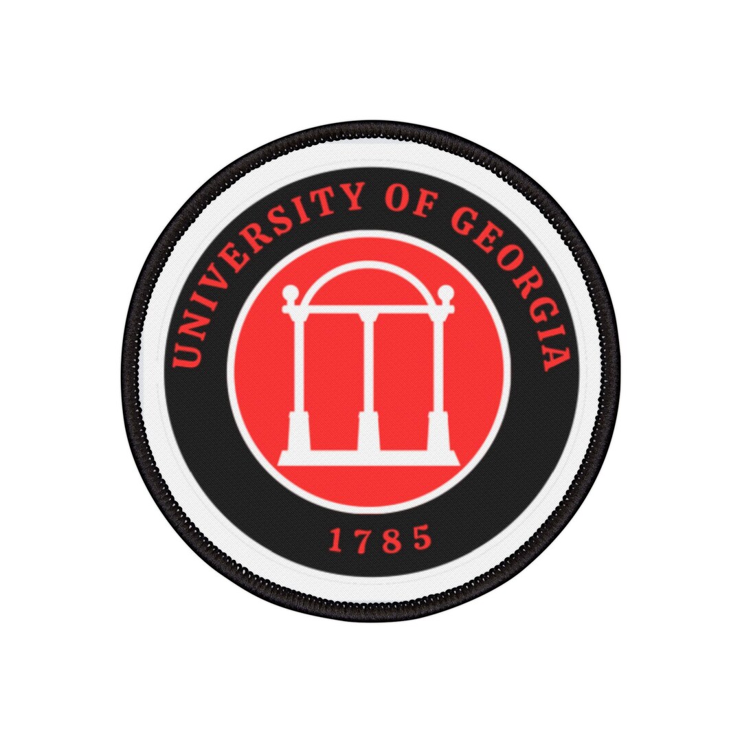 University of Georgia Iron-on Patches for DIY Designs, Denim, Shirts ...