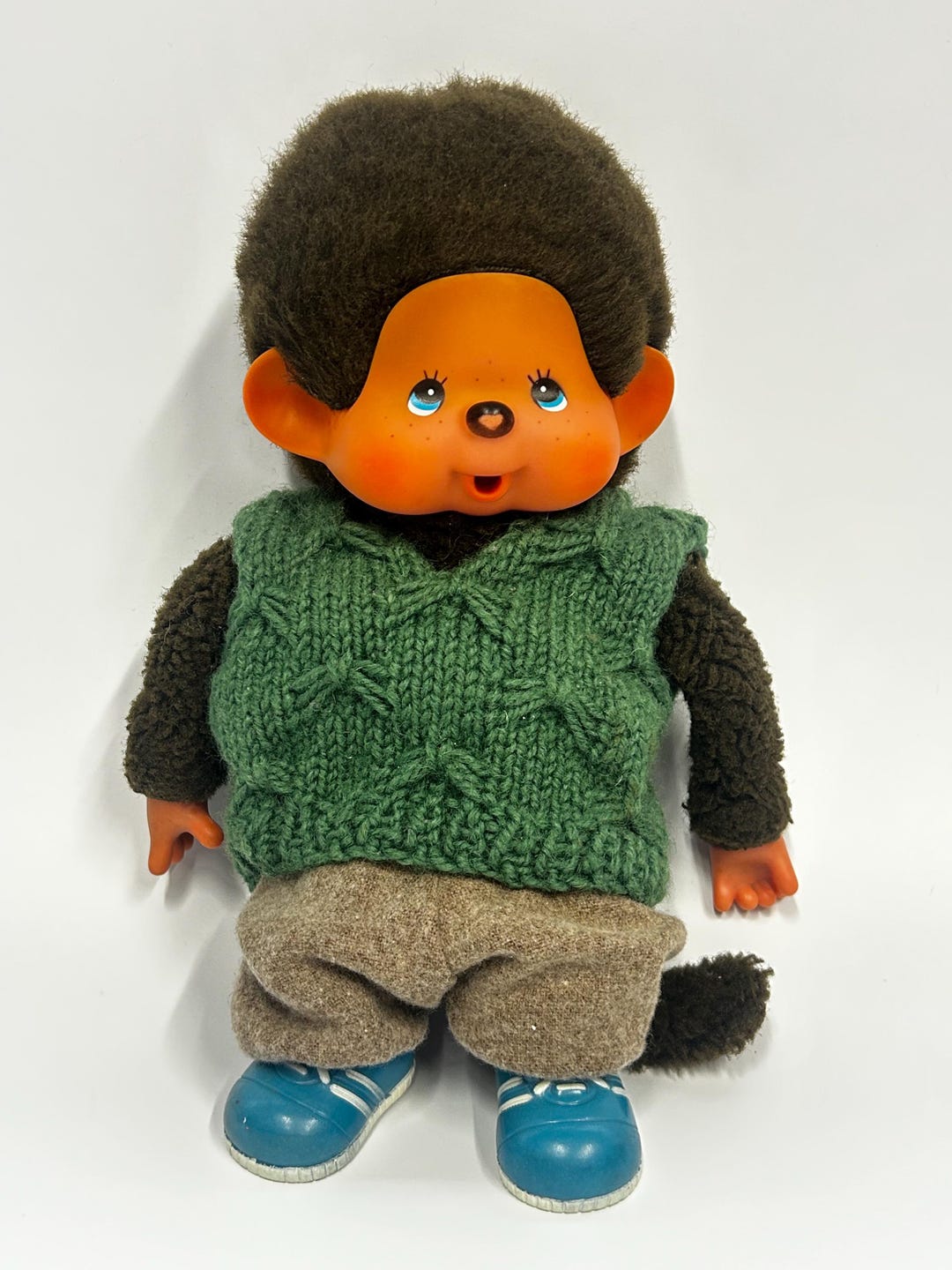 Kiki Monchichi Monkey Sucking Thumb Made in France 1st Version Super ...