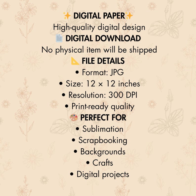 Floral Patchwork Digital Paper, Spring Quilt Background (digital ...