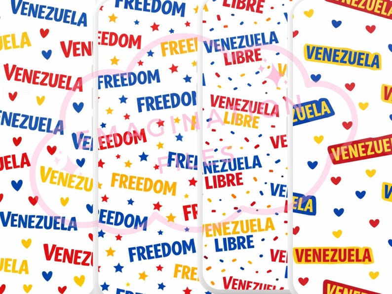 Venezuela Printables Venezuela Digital Papers Bundle Scrapbooking Paper ...