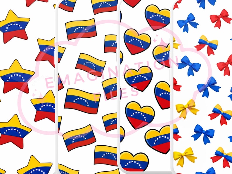 Venezuela Printables Venezuela Digital Papers Bundle Scrapbooking Paper ...