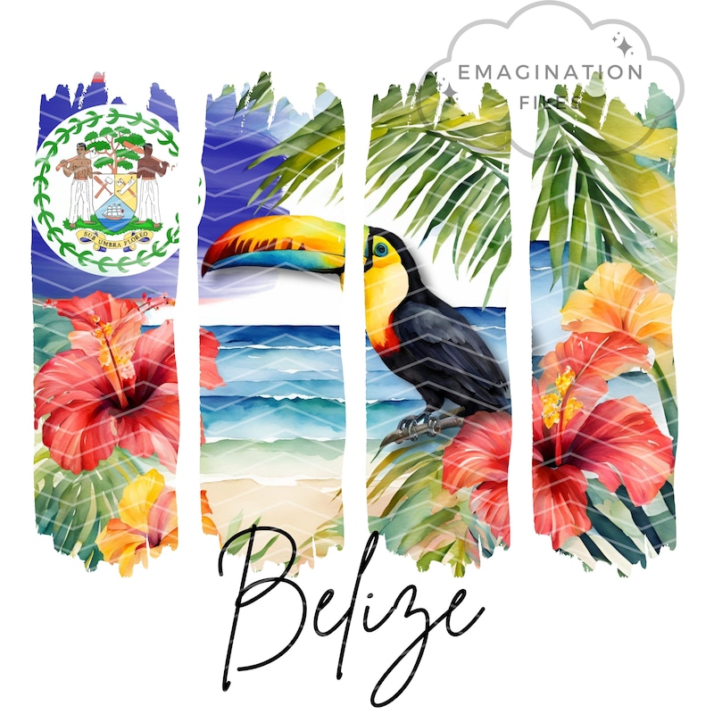 Belize Svg - Etsy