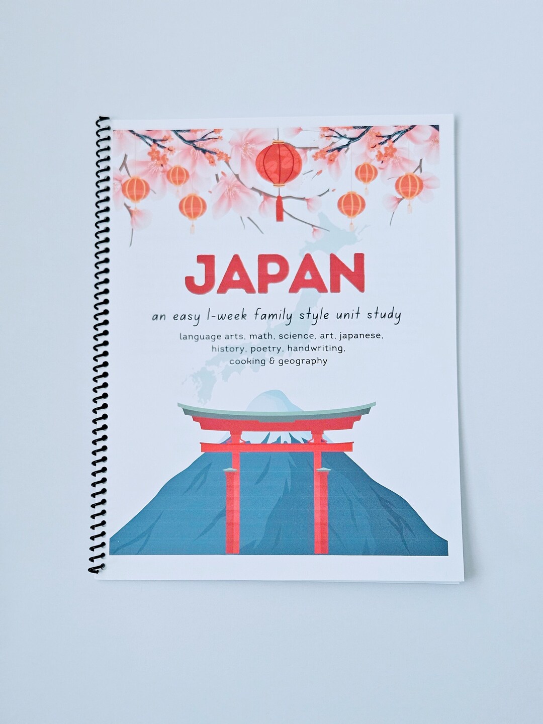 Japan Unit Study - 5 Homeschool Lessons W/ Math, Geography, History ...