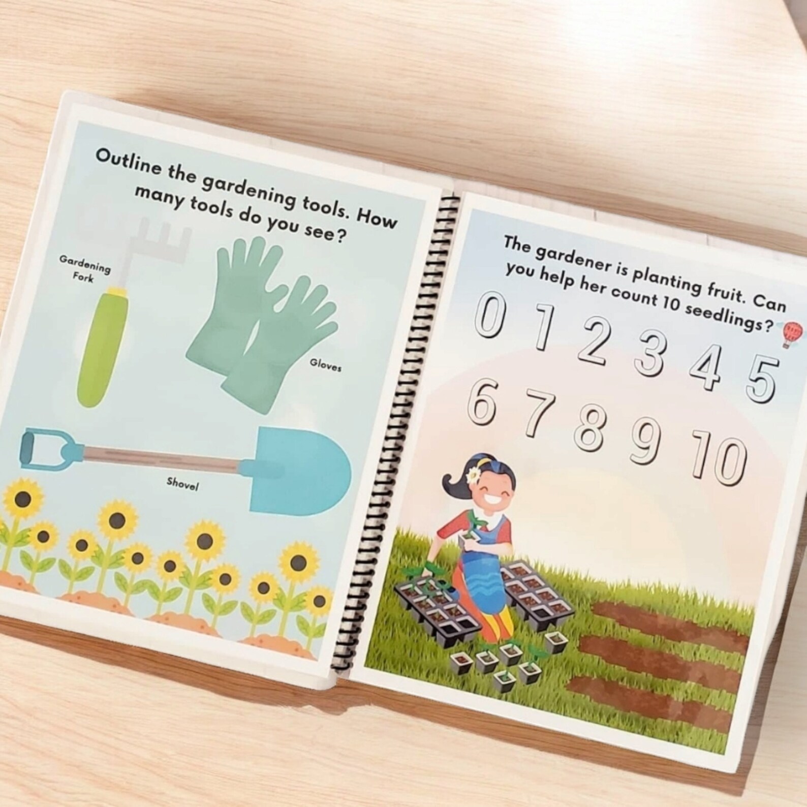 Busy Book Bundle/3 Printable Quiet Books for Little Kids/ocean, Garden ...