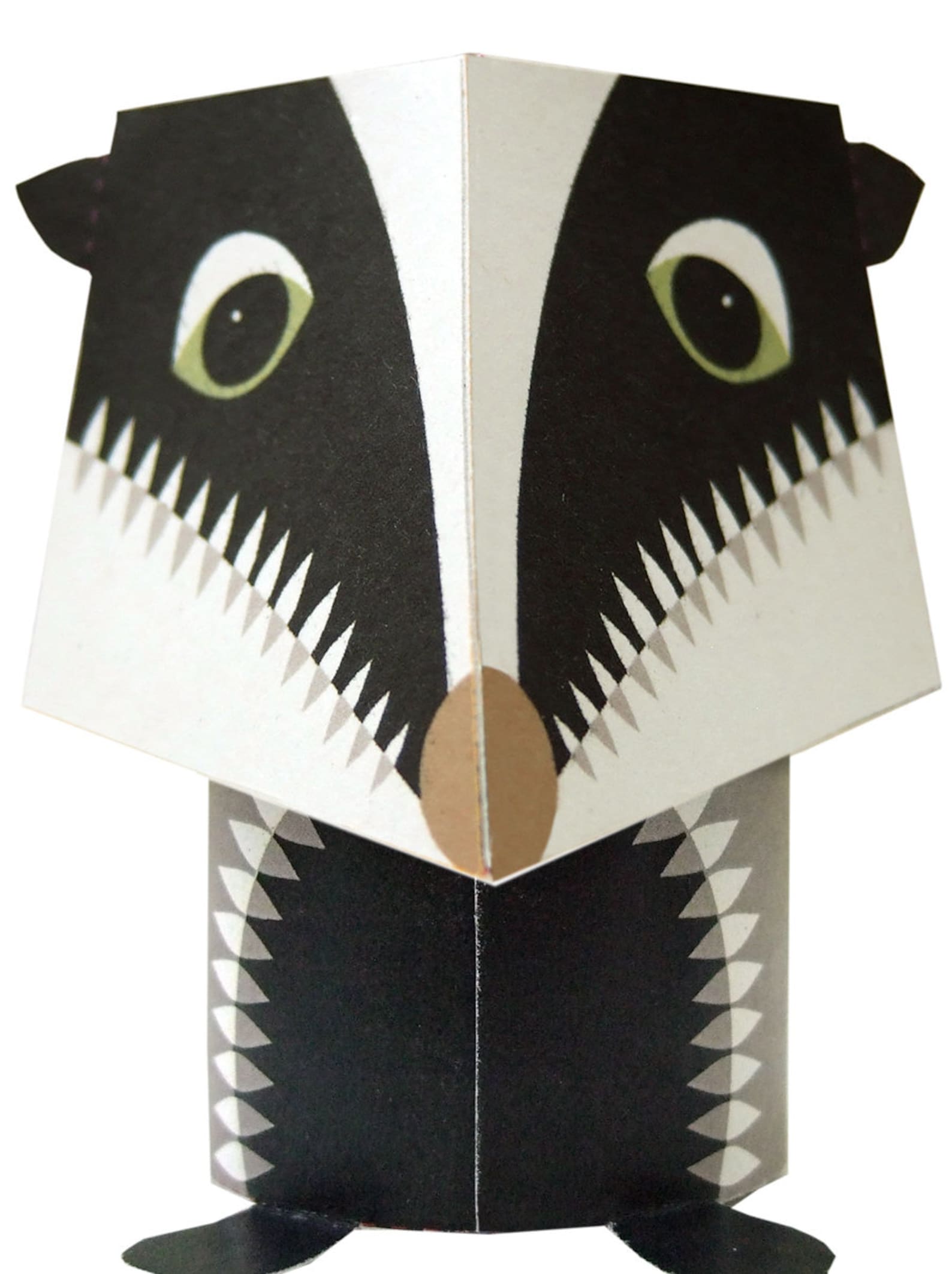 3D Paper Forest Animals: Printable Craft Kit (instant Download) - Etsy