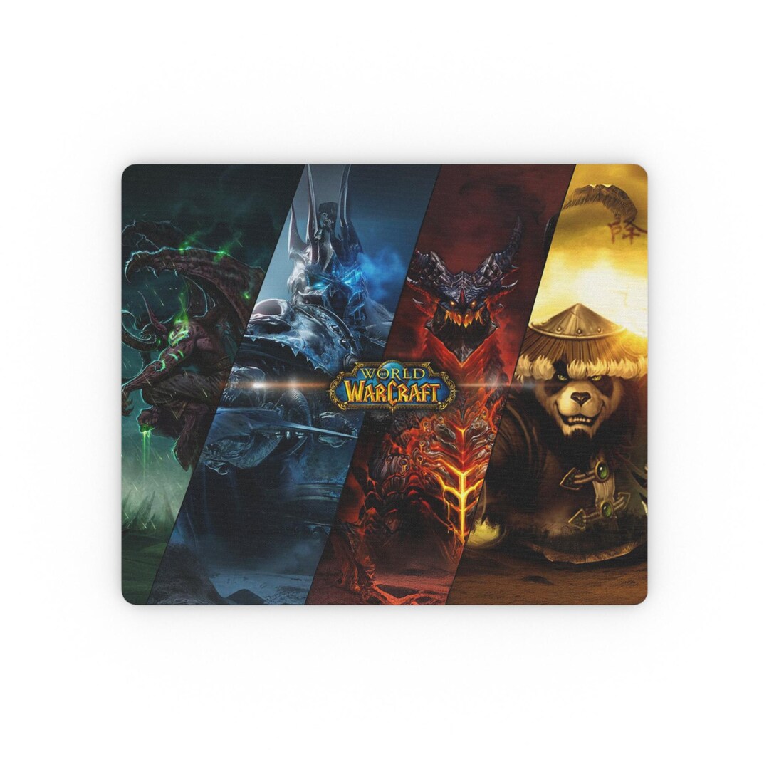 World of Warcraft Mouse Pad, Gaming Gifts for Gamers, Office Desk ...