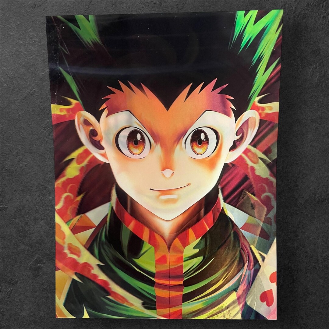 3D Anime Poster: Dynamic 3-phase Design - Etsy