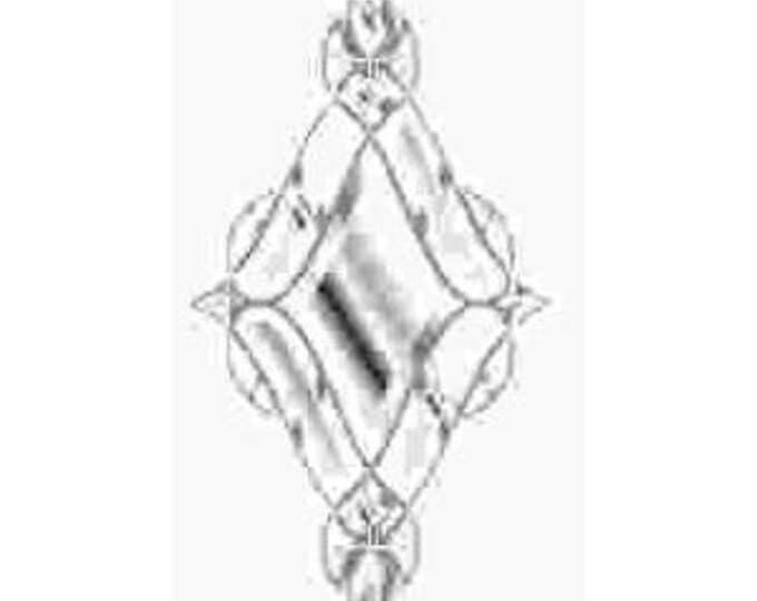 Large Elegant Bevel Cluster Kit C-16, Crystal Art Glass, Beveled Glass ...