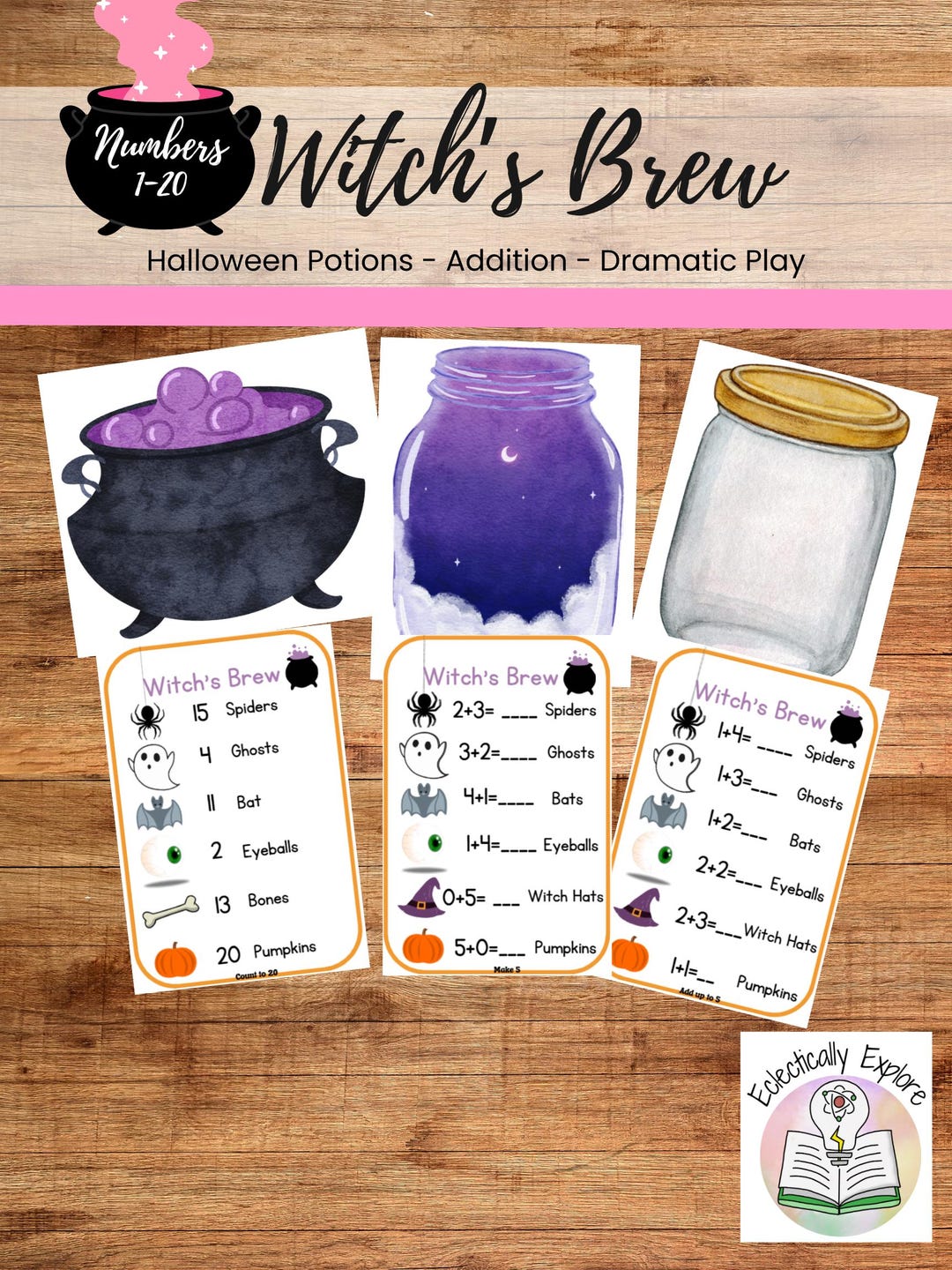 Halloween Witch's Brew | Sensory Bin | Dramatic Potion Play to Practice ...
