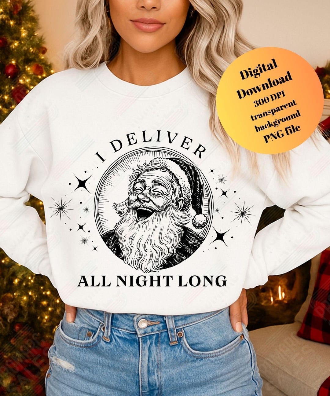 I Deliver All Night Long PNG | Trendy, Holidays, Winter, Christmas, Men ...
