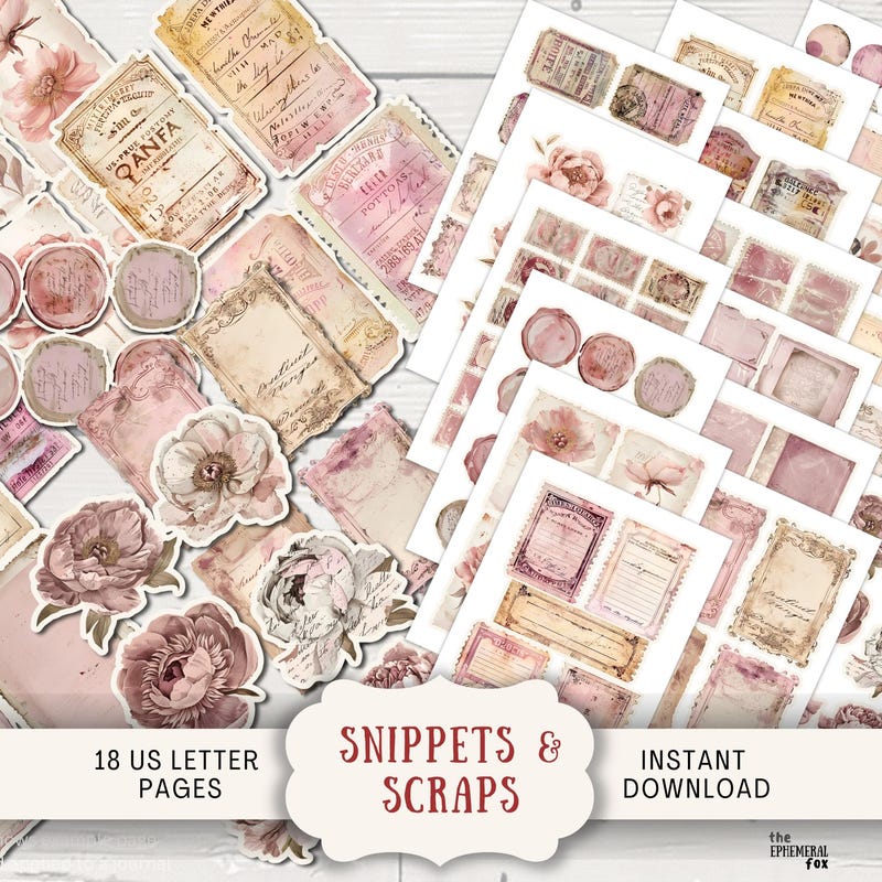 Vintage Journal Stuff - Etsy