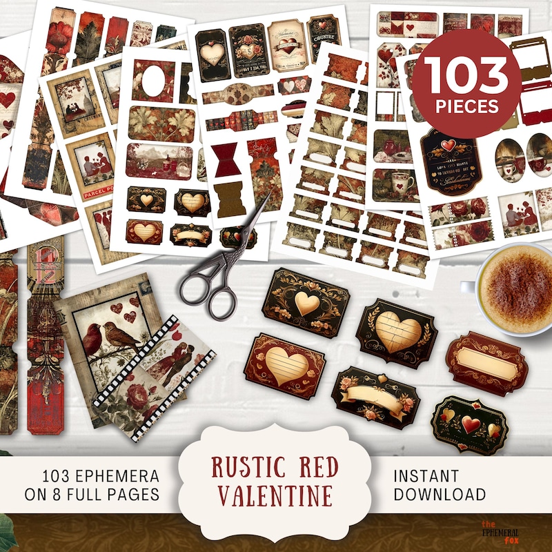 Rustic Valentine - Etsy