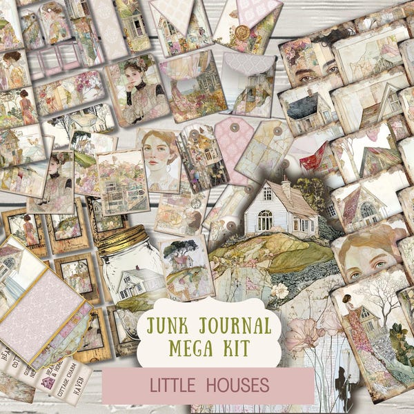 Cottage House Labels - Etsy
