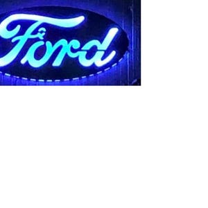 Ford Oval Logo for CNC Plasma, Cricut, Laser Cutting. SVG and DXF Files ...