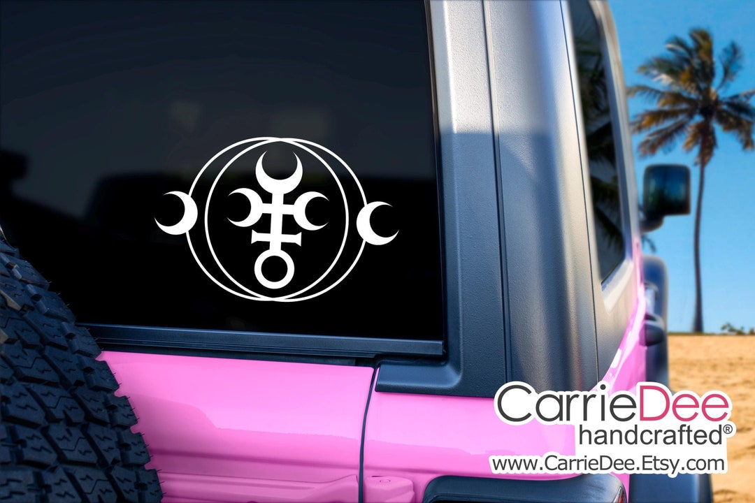 Hekate Sigil Vinyl Decal, Choose Size & Color - Etsy