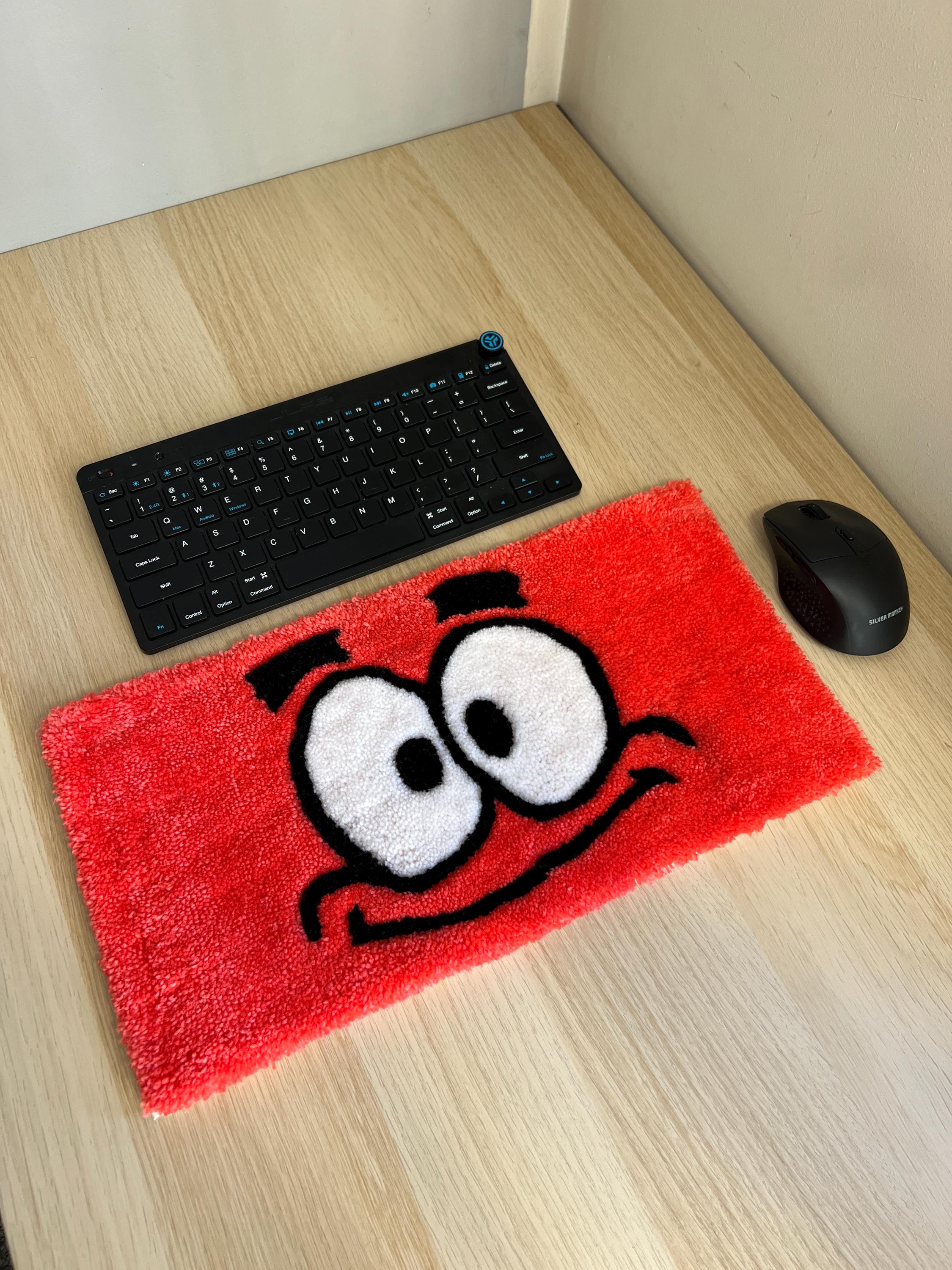 Handmade Spongebob Keyboard Rugs keyboard Rug Set for Gamer Rooms and ...