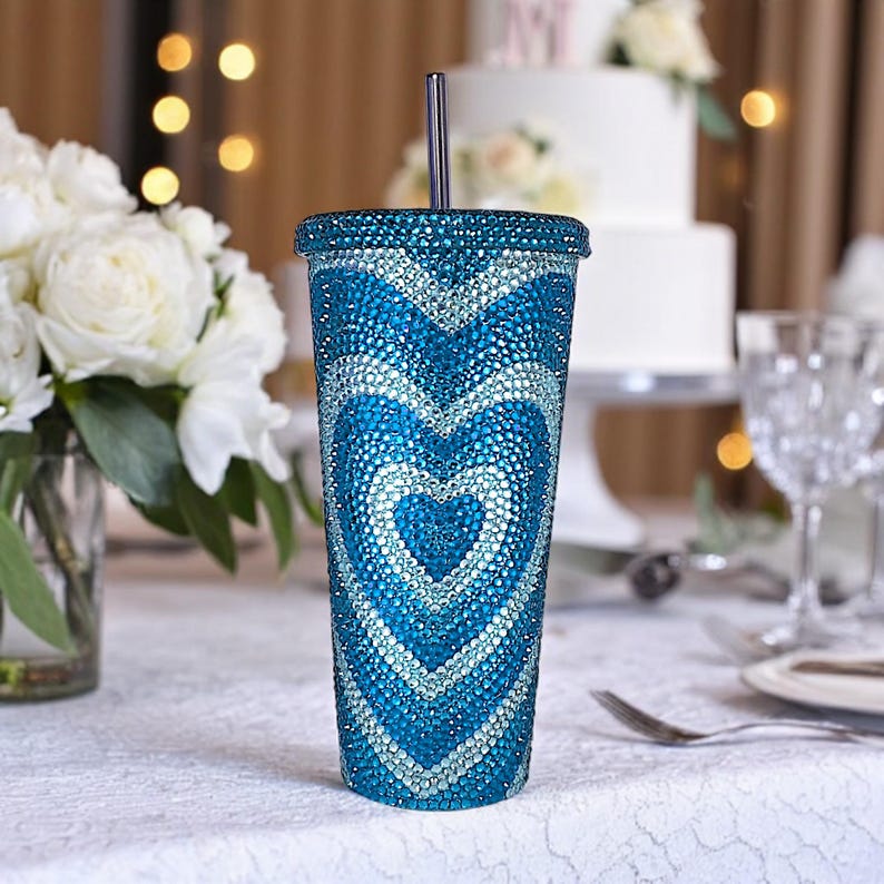 Heart Latte Love Starbucks Coffee Tumbler With Straw, Custom Name ...