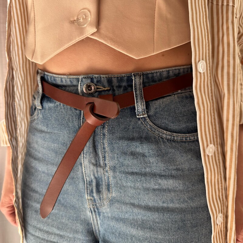 Soft Leather Belt - Etsy