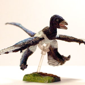 Microraptor 2 Pack Realistic Dinosaur Action Figure Collectible Pose ...