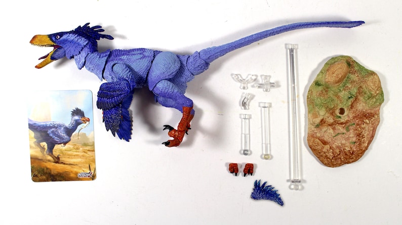 Realistic 'road Runner' Dinosaur Action Figure Dino Collectible Animal ...