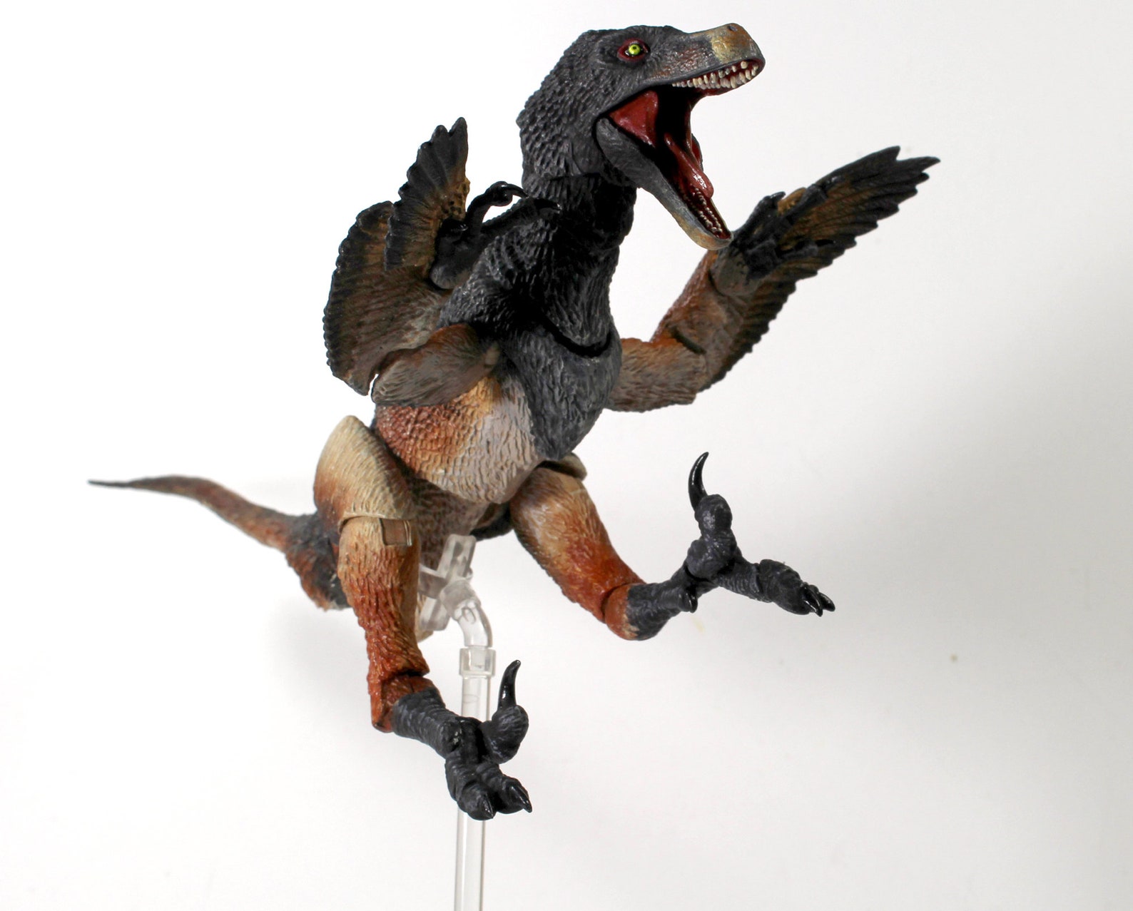 Dinosaur Action Figure Toy Raptor Animal Beasts of the - Etsy