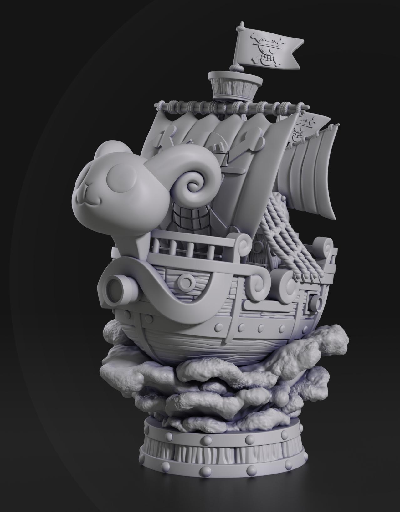 Chibi Pirate Crew Ship – Sunny Sea Adventure Boat STL - Etsy