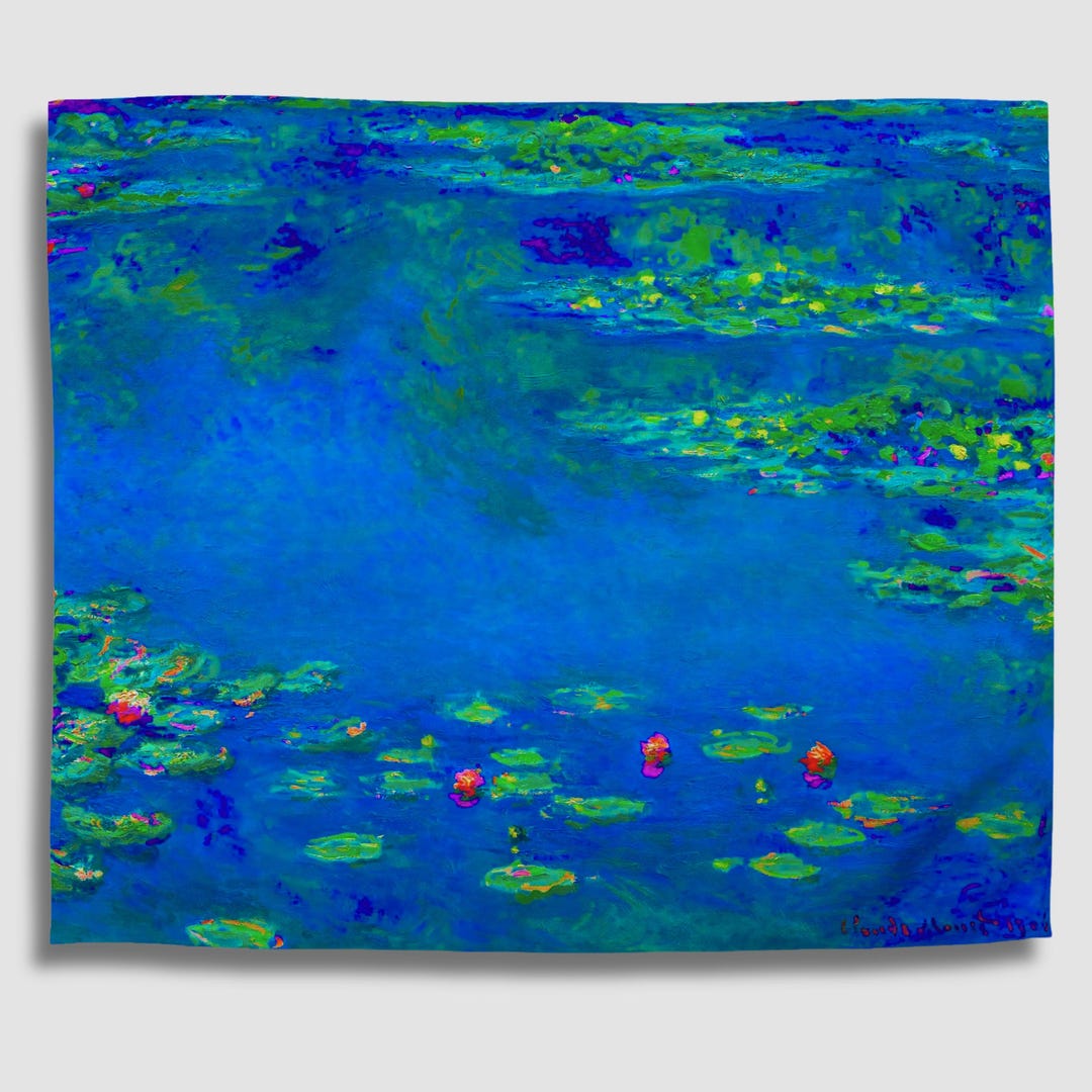 Water Lilies Duvet Cover Featuring Monet Impressionist Masterpiece ...