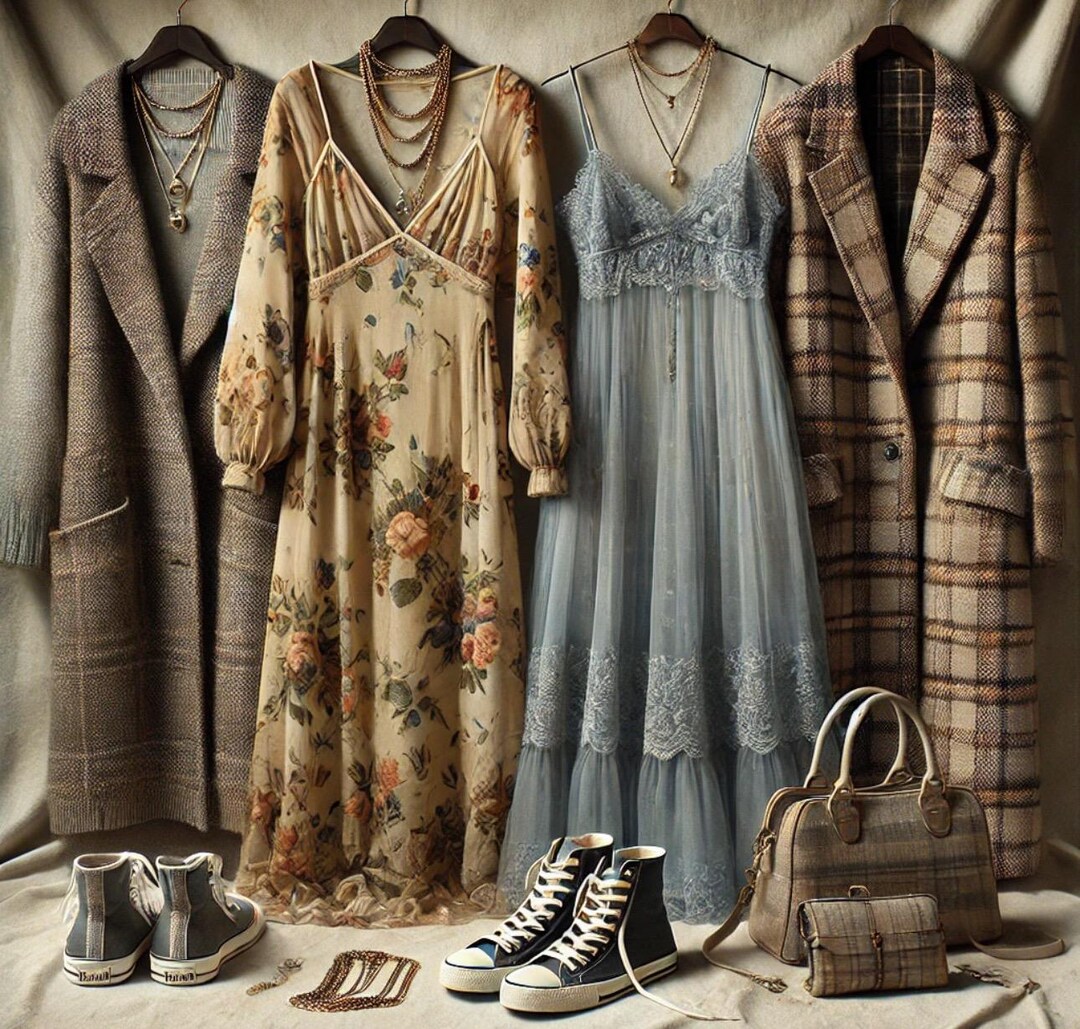 Boho Cottage Witch Core, Clothing Style Box, Witchy Aesthetic Style ...