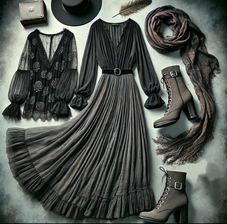 Misty Day AHS Inspired Clothing Bundle, Stevie Nicks Style - Size Small ...