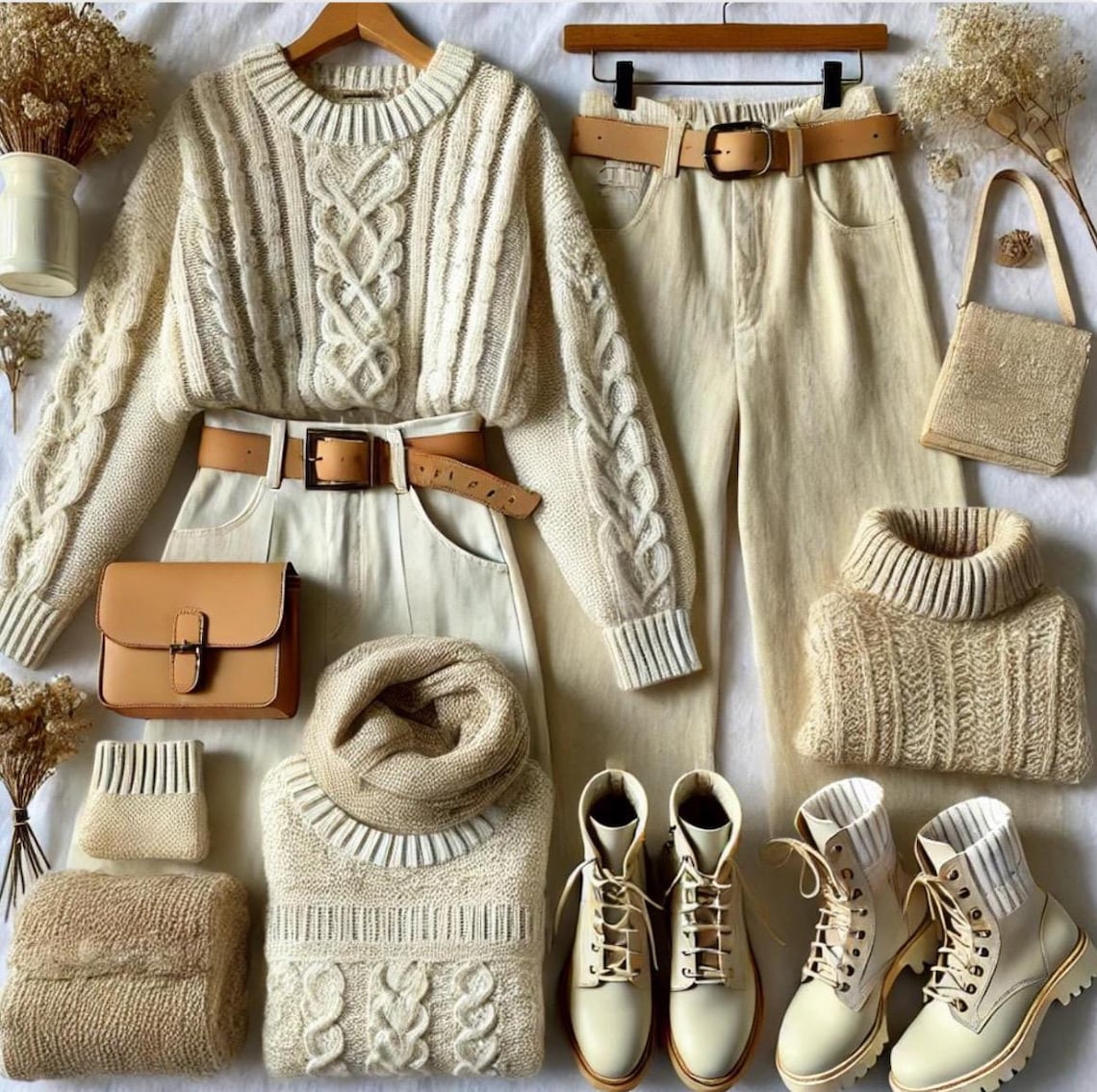 Boho Beach Cozy Clothing Bundle: FP Style Thrifted Outfit Large - Etsy
