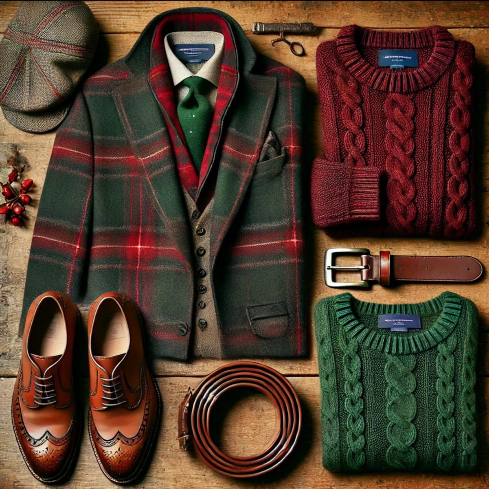 Rebel Ivy Men’s Thrifted Style Bundle – Vintage Prep Outfit With Blazer ...