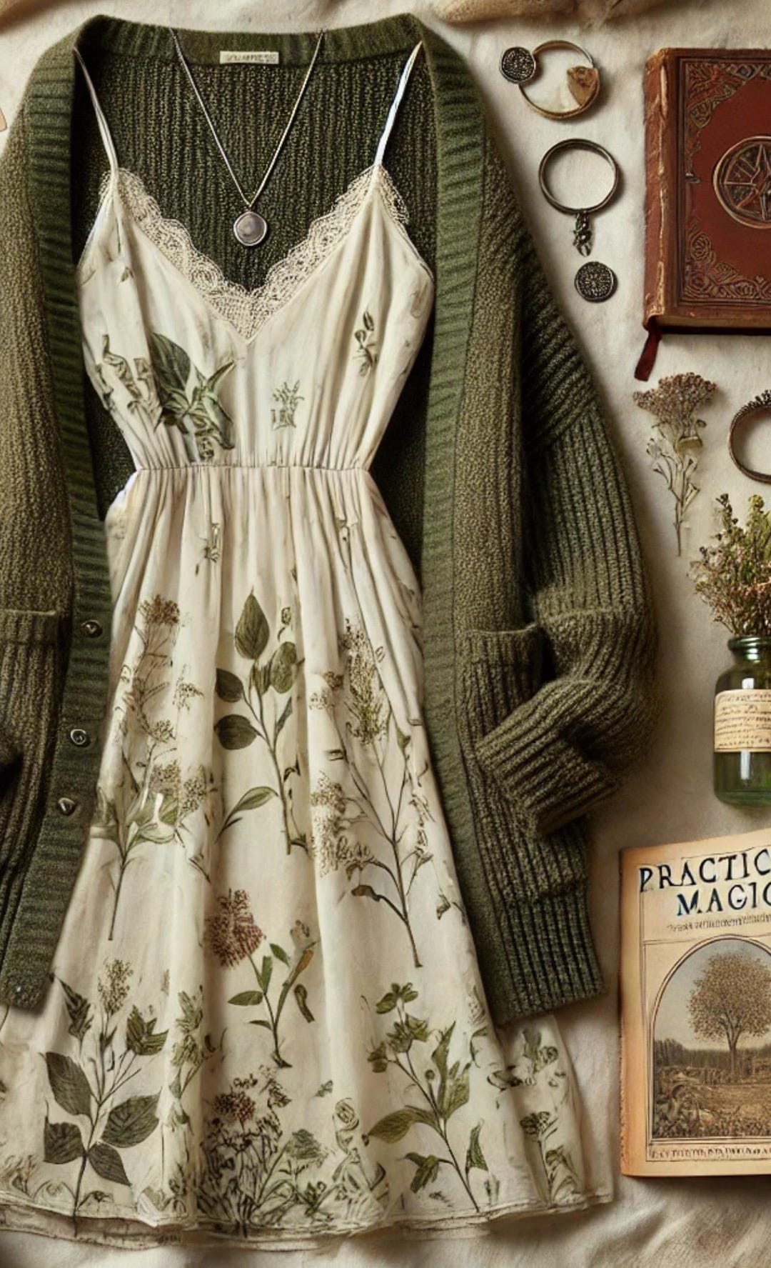 Sally Owens Witchy Thrift Box: Goth Boho Clothing Accessories Thrift ...