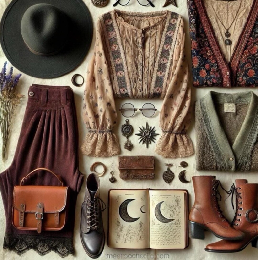 The Aunts Practical Whimsy Goth Magic Bundle, Thrift Style Box, Witchy ...