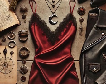 The Aunts Practical Whimsy Goth Magic Bundle, Thrift Style Box, Witchy Aesthetic Bundle, Whimsi ...