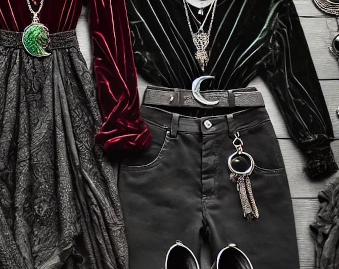 Dark Fairy Core, Clothing Style Box, Witchy Aesthetic Style Bundle ...