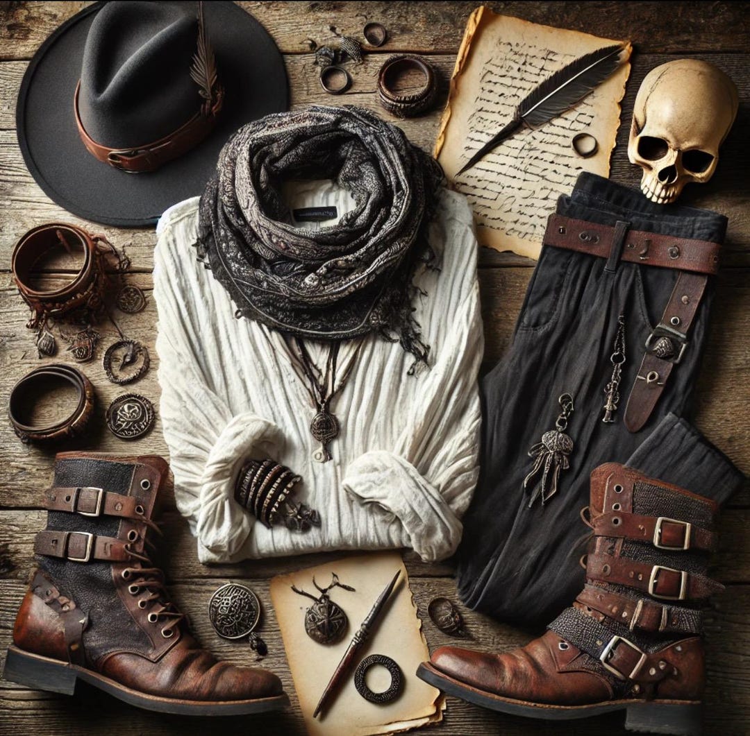 Men's Bohemian Thrift Bundle | Indie Rocker Style, Size Small - Etsy