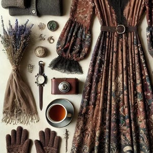 The Aunts Practical Whimsy Goth Magic Bundle, Thrift Style Box, Witchy ...