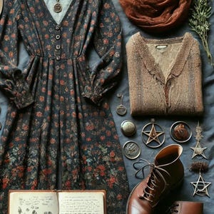 The Jet Owens Aunts Practical Whimsy Goth Magic Bundle, Thrift Style ...