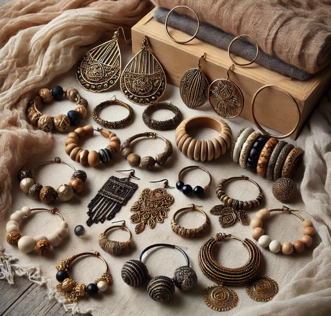 Boho Chic Curated Accessories Natural Style Box for Sustainability ...