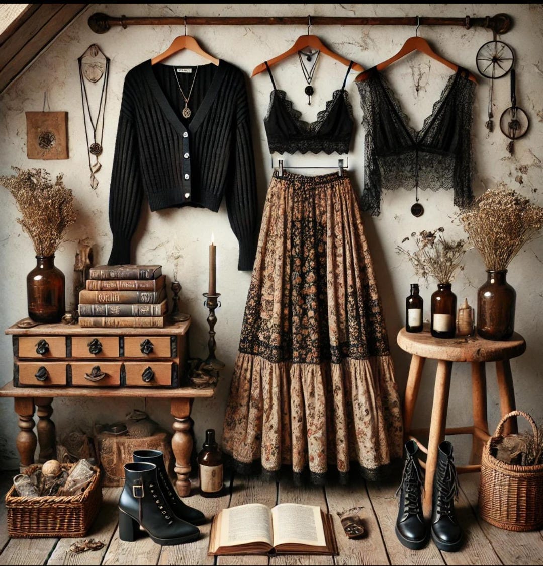 Owens Sisters Thrifted Style Bundle Practical Magic Inspired Witchy ...