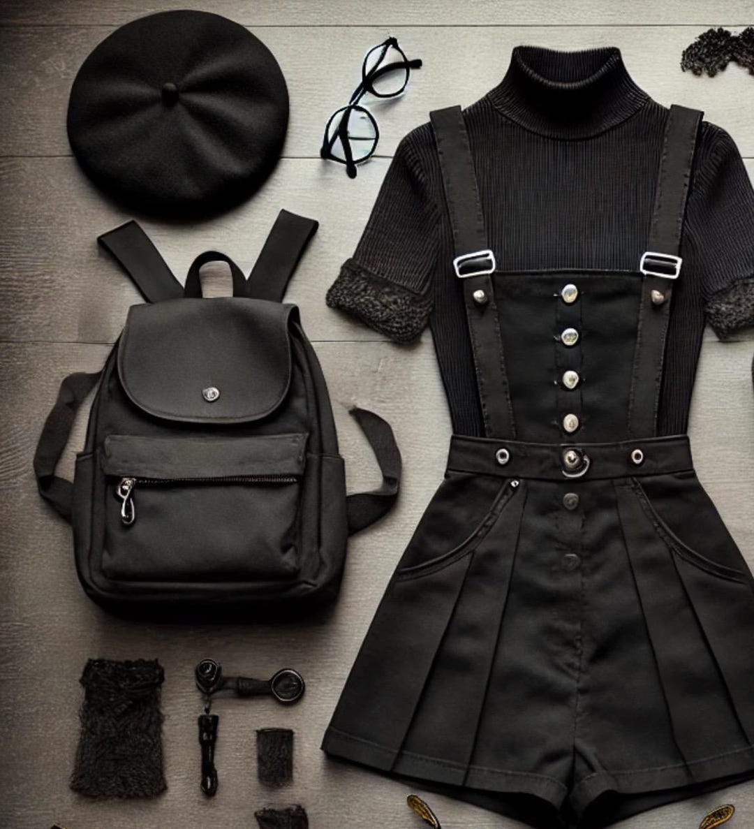 Wednesday Goth Dark Academia Whimsi Goth Bundle, Thrift Style Box ...