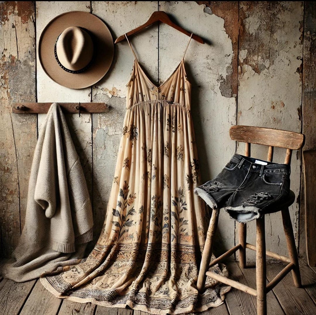 Summer Boho Rocker Chic Style Box Thrifted Bohemian Festival Bundle One ...