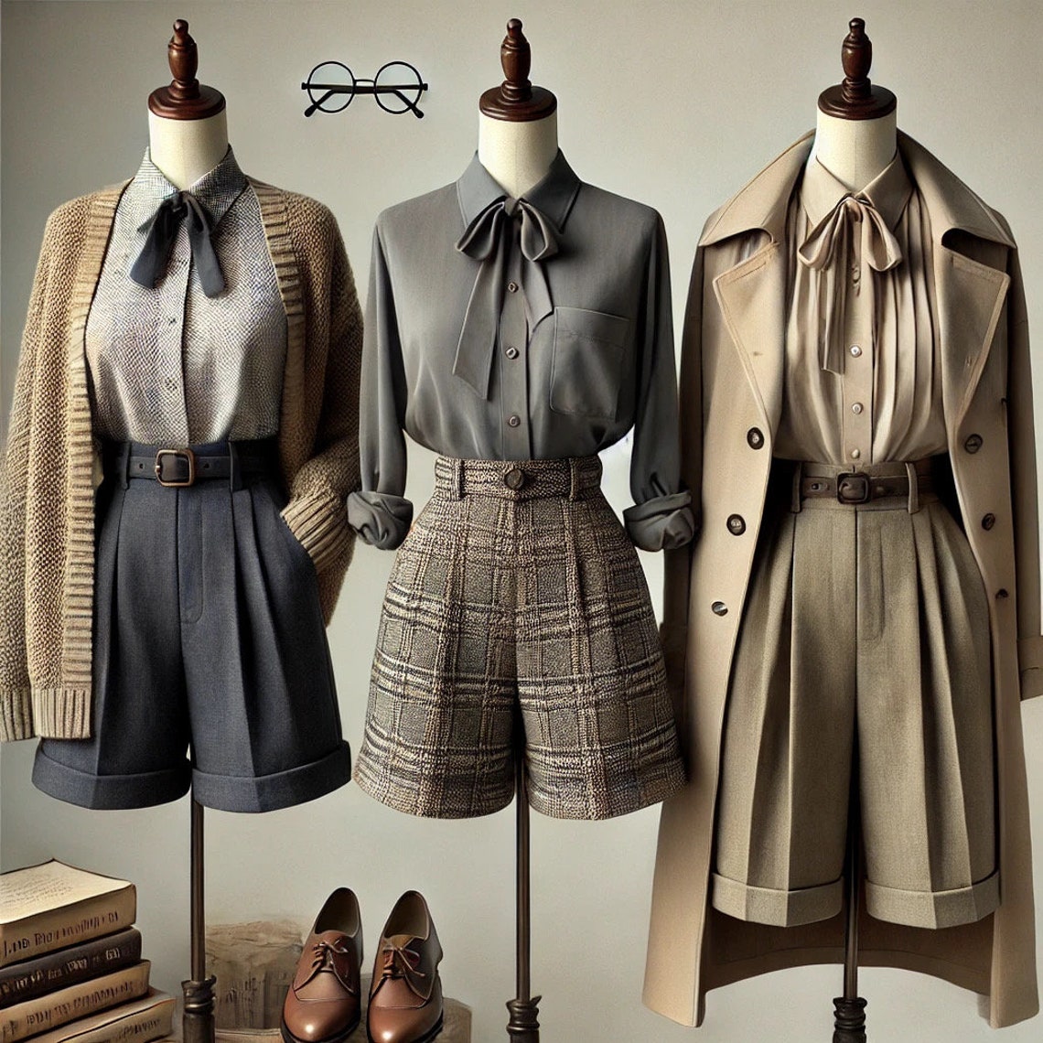 Librarian Chic Style Box: Ethical Academia Fashion Bundle (small Size ...