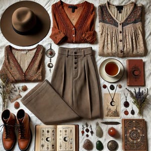 The Aunts Practical Magic Whimsy Goth Bundle, Thrift Style Box, Witchy ...