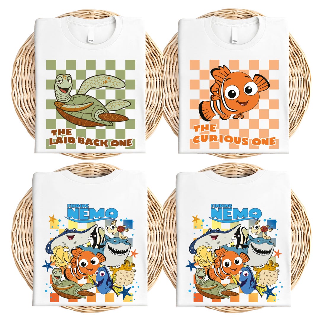 Finding Nemo Matching Shirt, Disney Pixar Nemo and Friends T-shirt ...