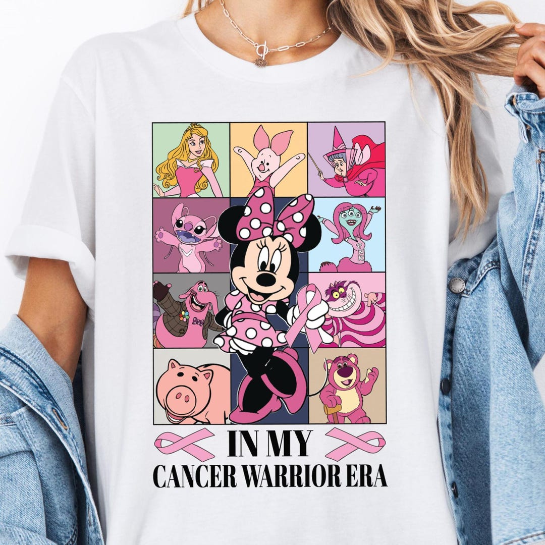 In My Cancer Warrior Era T-shirt, Minnie and Friends Cancer Support ...